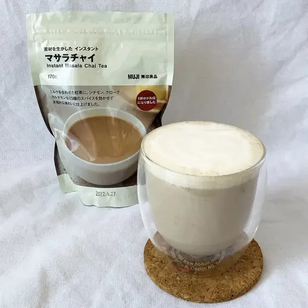 Muji Masala Chai Spiced Tea Instant Tea Powder 170g – Japanese Taste Business