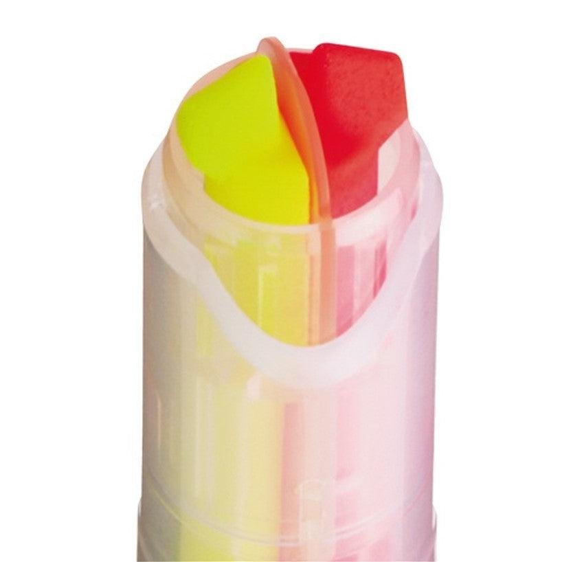 Kokuyo Beetle Tip Dual Color Highlighter Set 3 Pens (6 Soft Colors ...